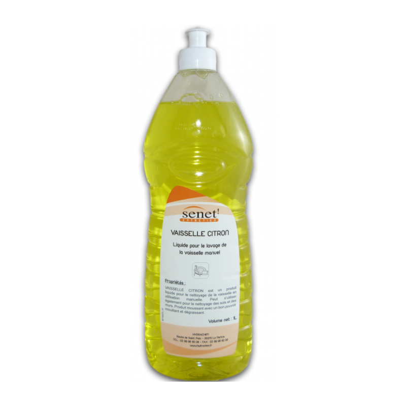 Vaisselle plonge citron liquide est un produit d’hygiène pour le nett. de la vaisselle en ...