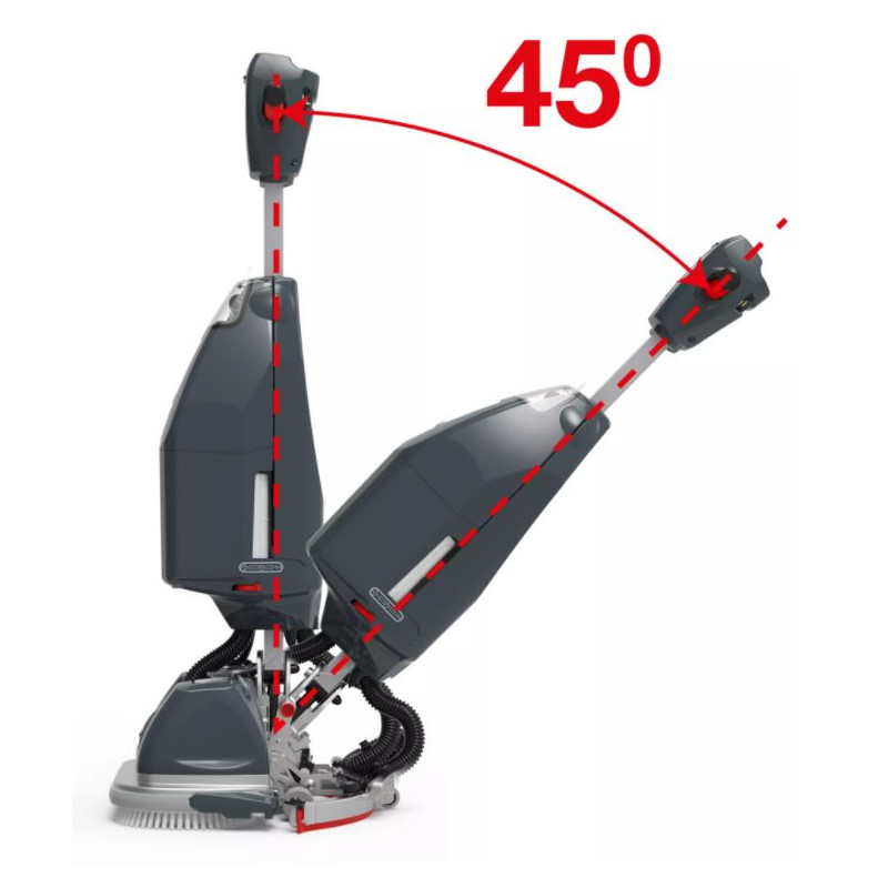 Autolaveuse Numatic 244NX à batterie lithium de 36V