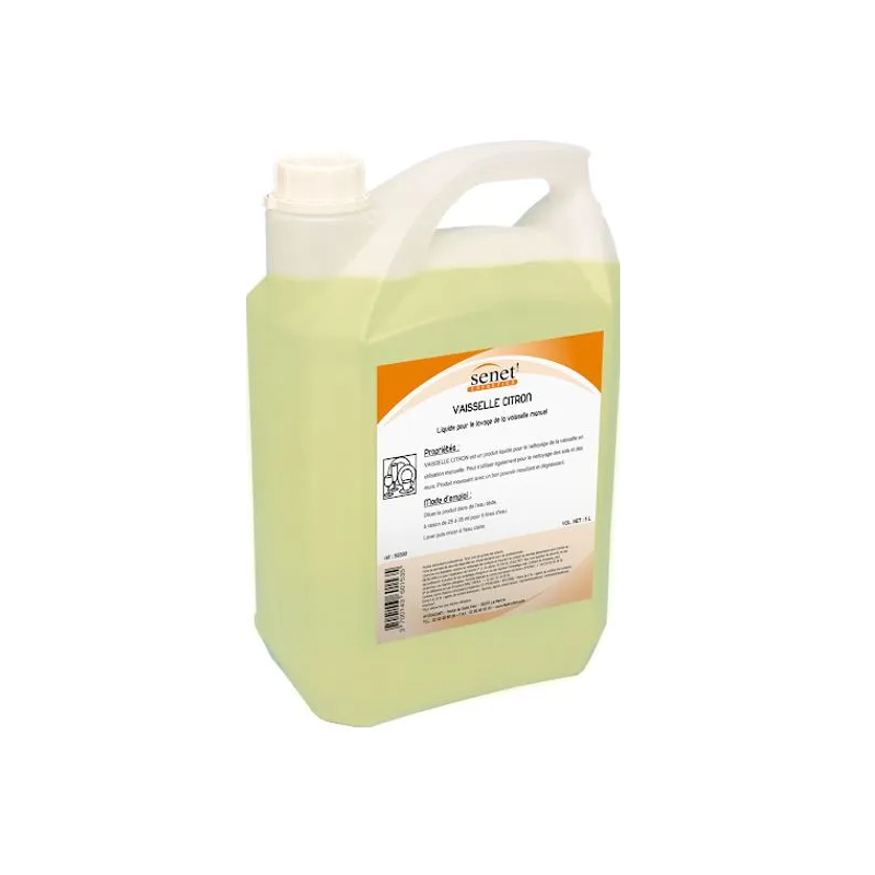 Vaisselle plonge citron 5L liquide est un produit d’hygiène pour le nett. de la vaisselle en ...