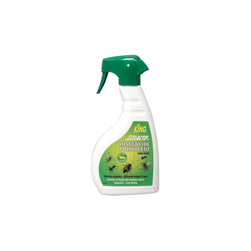 Insecticide polyvalent 500 ml - insectes volants, rampants, punaises de ...